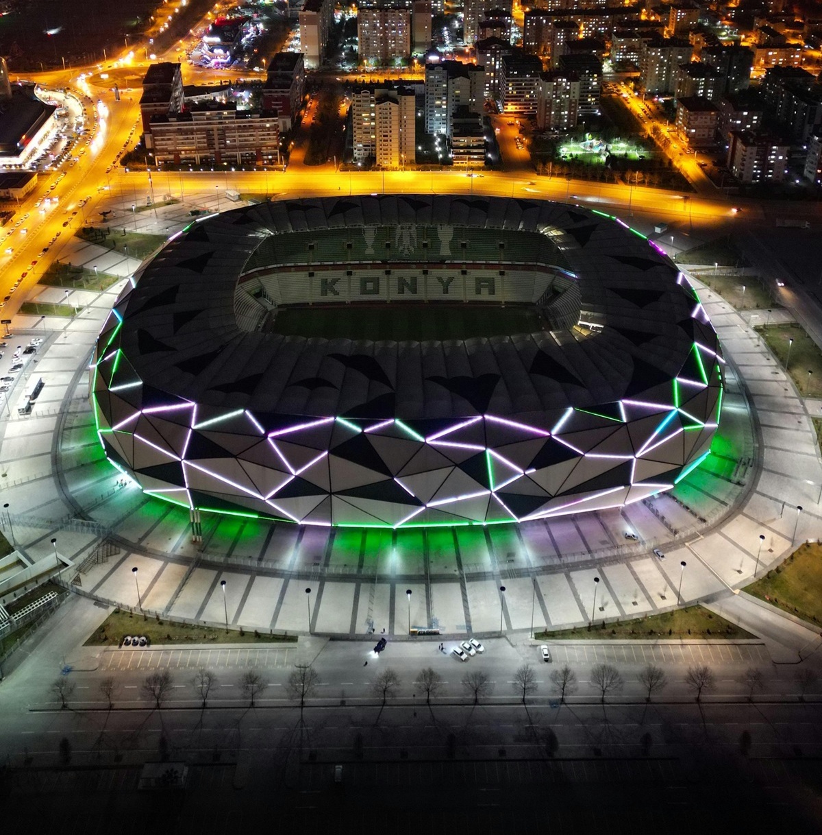 Konya Stadium Electrical heated multi-purpose stadium